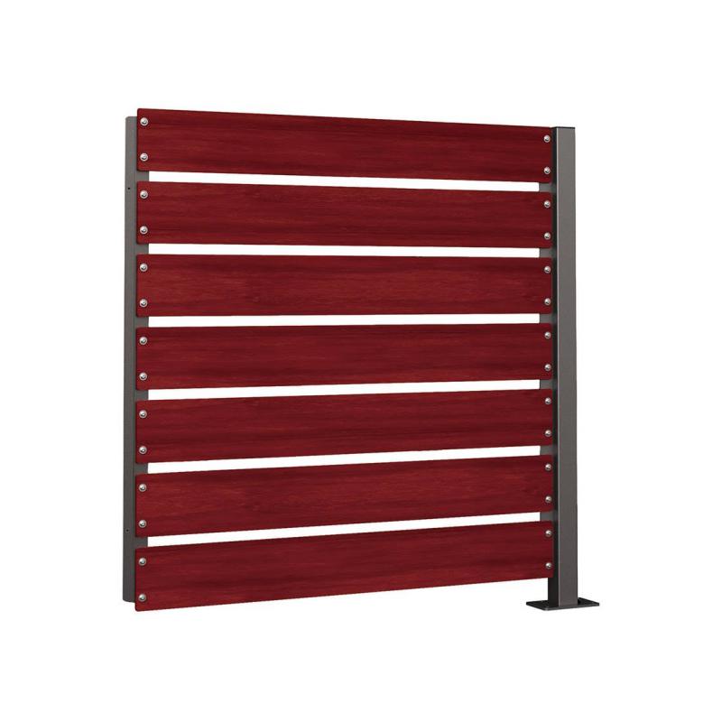 Front return cladding for Modulo wheelie bin enclosure - Procity EU